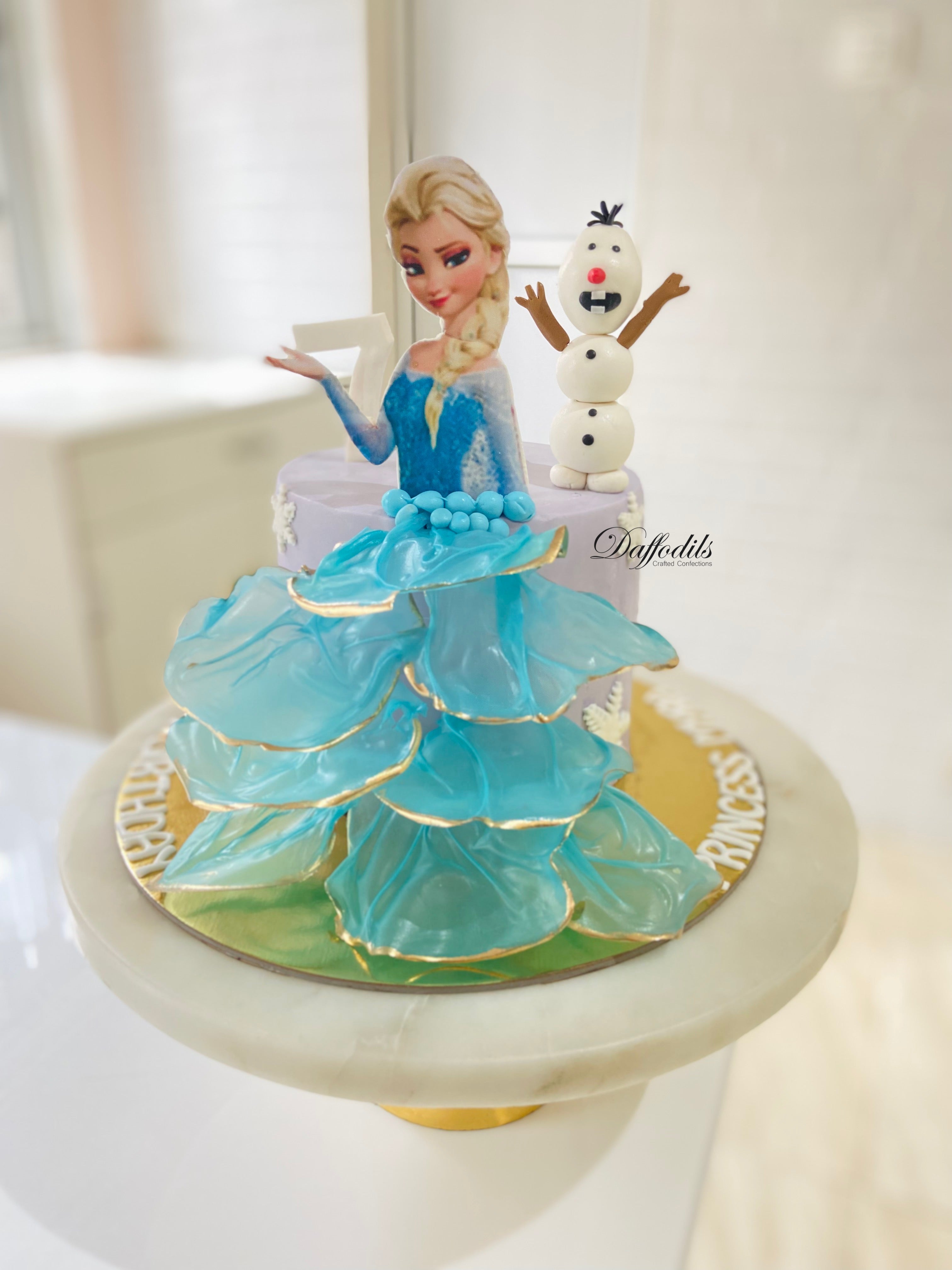 Frozen Theme Cakes – Daffodils Patisserie