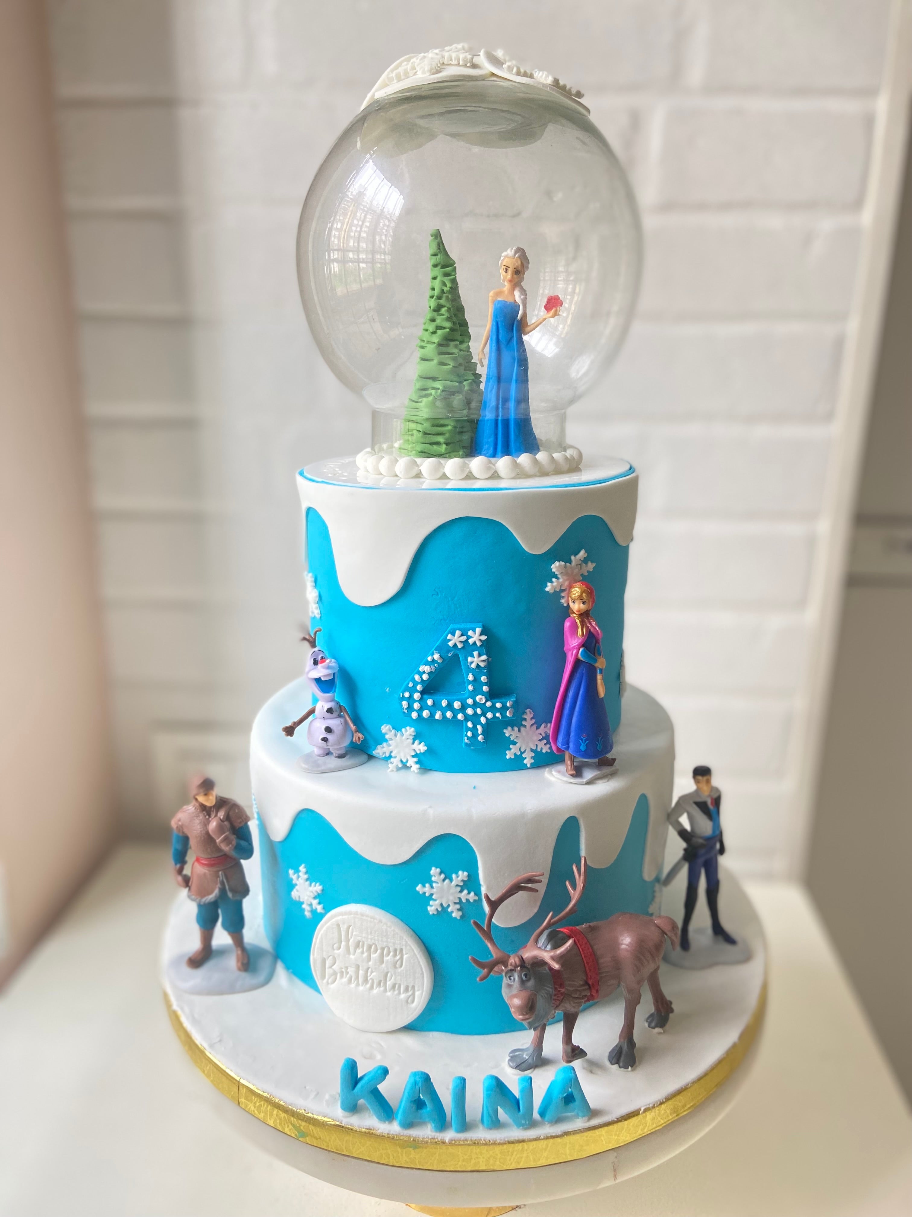 Frozen Theme Cakes – Daffodils Patisserie