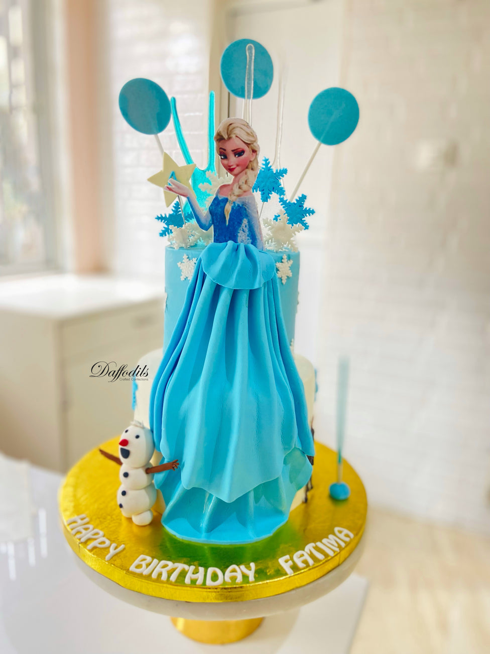 Frozen Theme Cakes – Daffodils Patisserie